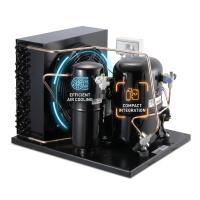 China Low Temperature Minus 25C Small Condensing Unit 2HP Hermetic Scroll R404A R449A Deep Freezer Blast Freezer Cold Room for sale