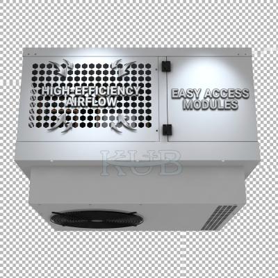 China Hermetic Reciprocating Compressor Small Condensing Unit 1HP Tecumseh Type R134a R404A Ice Cream Freezer Beverage Cooler for sale
