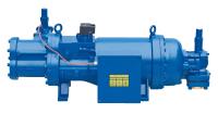 China R22 Refrigerant Screw Cold Storage Compressor 45mm Discharge Line for sale