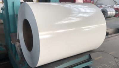 China PPGI Color Coated Galvanized Steel Coil 0.5-4mm Thickness Top 10-25um Back 5-10um for sale
