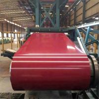 China Color Coated PPGI Coil 1000-6000mm 16 Gauge PE Polyester for sale