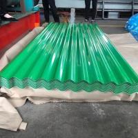 China AZ150 18 Gauge 0.2-0.8mm PPGI Galvanized Corrugated Sheet for Roofing for sale