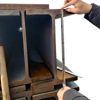 China Hot Rolled Carbon Steel I Beam H Beam Q235b A36 1000-2200mm Width for Construction for sale