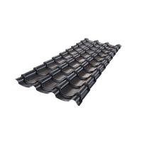 China DX51 DX53D Z275 PPGI 0.6mm Black Corrugated Sheets for Architecture for sale