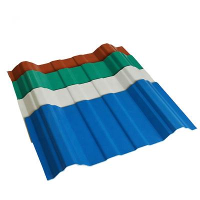 China PPGI Color Coated Steel Roofing Sheet 0.3-3.0mm Thickness 30-275g Zinc Coating for sale