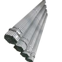 China Galvanized Steel Pipe 0.12-2mm Thickness Z275 Z40 Z50 Z60 Custom Length 6m 12m for sale