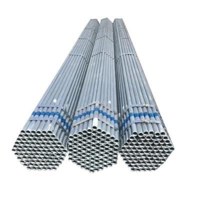 China Galvanized Round Steel Tubing 30mm 50mm DX51D Z275 Seamless Welded Pipe for sale