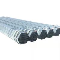 China Q345 Galvanized Steel Round Pipe Z275 Z40 Z60 0.12mm-4mm Thickness for Structure for sale