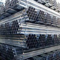 China Zinc Coated Galvanized Steel Pipe 1.5 Inch 6mm Thickness 30g to 275g for sale