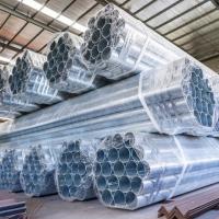 China 3m 6m 12m Length Hot Dip Galvanized Steel Pipe For Construction for sale