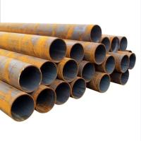 China Q235 Q355 ERW Carbon Steel Pipe ASTM A53 Grade B 1-10mm Thickness 6m Length for sale