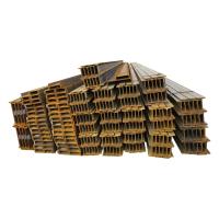 China Q235 Q345 Carbon Steel H Beam 14 x 6000 mm Structural Steel for Building Construction for sale