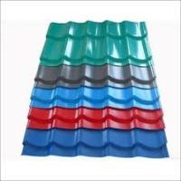 China Cold Rolled Colour Coated Profile Sheet 600-1250mm for sale