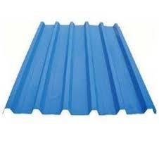 China Blue Galvanised Colour Coated Roofing Sheets 0.5mm To 2mm for sale