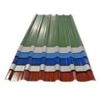 China Galvanized 600-1500mm Colour Coated Roofing Sheets 15-35 Microns for sale