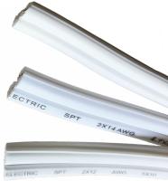 China Commercial SPT Cable / SPT-1 / SPT-2 / SPT-3  White Color Pure Copper Conductor for sale