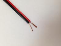 China 1.5mm  2.5mm Red And Black Speaker Cable / Audio 2 Core Copper Wire for sale