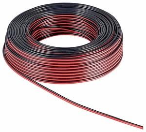 China Cca Conductor Black And Red Cable For Speakers / Red Black Audio Wires for sale