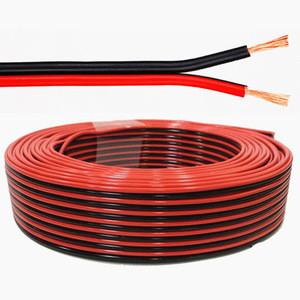 China Pure Copper Red And Black Speaker Cable PVC Insulation 2 X 0.75mm for sale
