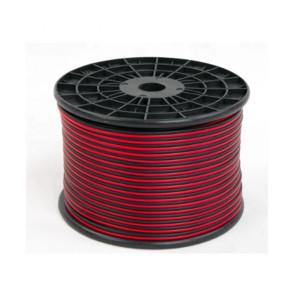 China 12 Awg Red And Black Audio Wires Speaker Cable Red Black Multiple Strands for sale