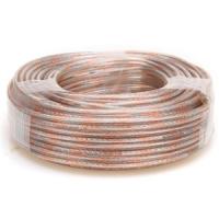 China 14 Gauge Transparent Audio Speaker Cable  Low Noise For VCD  DVD VCR for sale