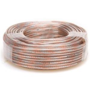 China 14 Gauge Transparent Audio Speaker Cable  Low Noise For VCD  DVD VCR for sale