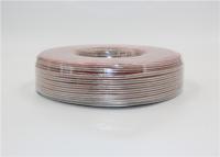 China 2 Core  Flexible Installgear Speaker Wire Polarity Stripe Non - Shielded for sale