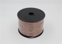 China 12 Awg Transparent Speaker Cable  Electric Copper Wire And Cable For Sound Equipment for sale