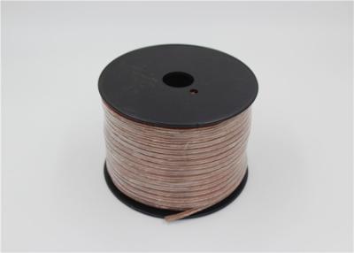 China 12 Awg Transparent Speaker Cable  Electric Copper Wire And Cable For Sound Equipment for sale