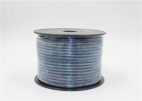 China Commercial Transparent Speaker Cable , 24 Awg Copper Wire RoHS Approved for sale