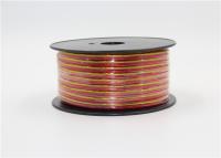 China Professional 18 AWG Transparent Audio Speaker Cable  50m 80m 300 / 300V for sale