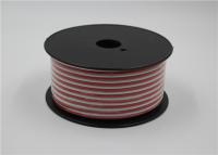 China CCA CU 16 AWG Transparent Speaker Cable  Red And White OEM Service for sale