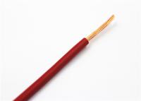China Red CU Single Core PVC Cable  6mm Single Core Earth Cable For Home for sale