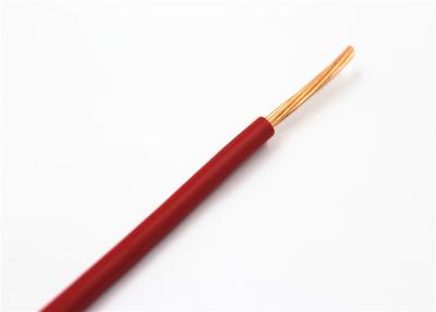 China Red CU Single Core PVC Cable  6mm Single Core Earth Cable For Home for sale