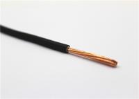 China Copper  6mm Black Pvc Insulated Single Core Cable GB 5023.1 Standard for sale