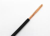 China Professional 6mm BV Single Core PVC Cable Yellow Black Color SGS Certificate for sale