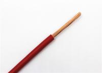 China Professional 6mm BV Single Core PVC Cable Yellow Black Color SGS Certificate for sale