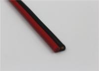 China Flat Copper Red And Black Speaker Cable / 24 Awg Copper Wire Connecting Power Amplifier for sale