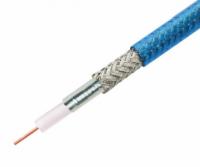 China Rg59  TV Coaxial Cable Bare Copper Coaxial Cable  CCS 95% Braiding for sale