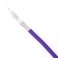 China Rg59  TV Coaxial Cable Bare Copper Coaxial Cable  CCS 95% Braiding for sale
