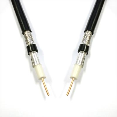 China CCTV 75 Low Loss Rg58 Cable Coaxial Rg58 BC / CCS Conductor Customized Length for sale