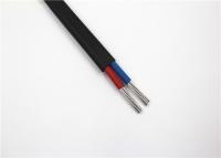 China 100m Outdoor Aluminium 2 Core Cable Direct Burial Aluminum Wire  Lower Power Losses for sale