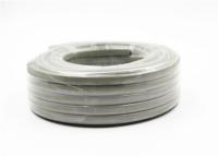 China Home Use 100m Flat Twin And Earth Cable PVC Copper Grey Color 2*1.5 for sale