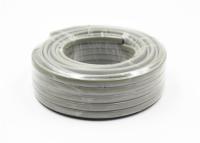 China Home Use 100m Flat Twin And Earth Cable PVC Copper Grey Color 2*1.5 for sale