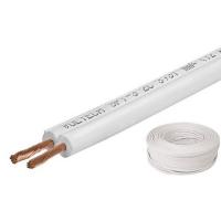 China Flexible 2 X 16AWG SPT Cable  PVC Insulated White Color For Home Application for sale