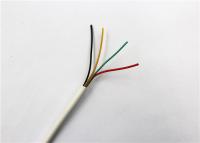 China White Multi Core Telephone Cable 2 Pair 4 Core Apply In Telecom Voice Syste for sale
