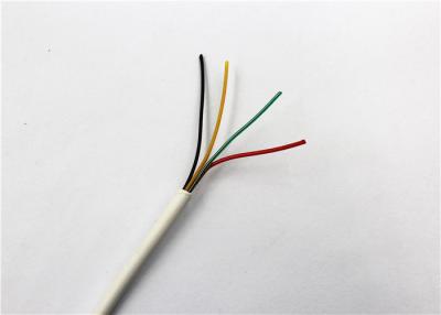 China White Multi Core Telephone Cable 2 Pair 4 Core Apply In Telecom Voice Syste for sale