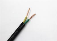 China Commercial 2 Core Flex Cable Black Pvc Insulated Industrial Cables for sale