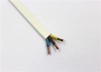 China Flat White 3 Core Pvc Flexible Cable For Household Electric Appliances for sale