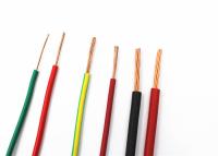 China BV Single Core  Copper Electrical Cable 2.5mm 4mm 6mm 10mm For The Internal Wiring for sale